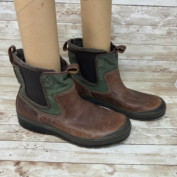 Clarks | Shoes | Clarks Ruckus Brown Leather Waterproof Melee Ankle ...